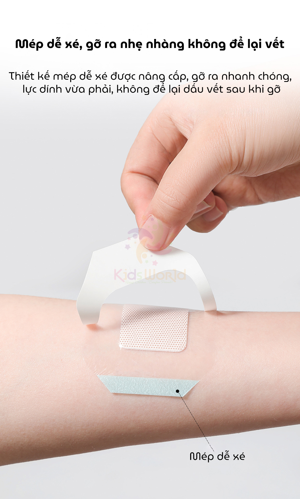 Hộp 30 miếng dán rốn cho trẻ sơ sinh WAI Baby belly button patch chống ...