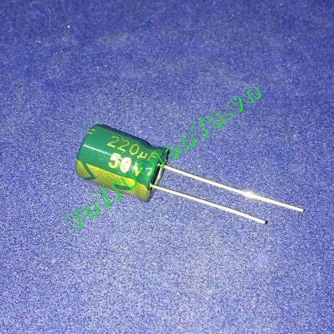 Tụ hóa 220UF 50V 220UF 10X13MM