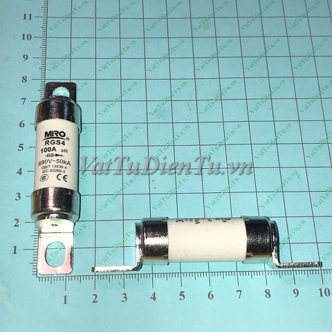Cầu chì 100A 690VAC 50kA cầu chì cắt nhanh MRO RGS4 100A