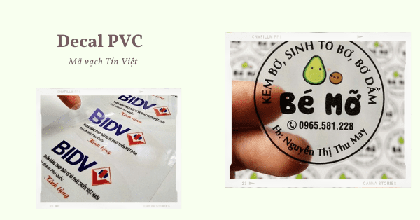 Decal PVC là gì? Decal PVC có ưu điểm và nhược điểm như thế nào?