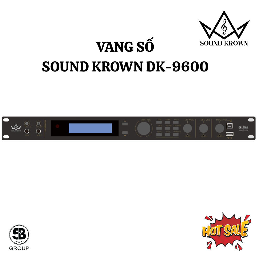 Vang số Sound Krown DK-9600
