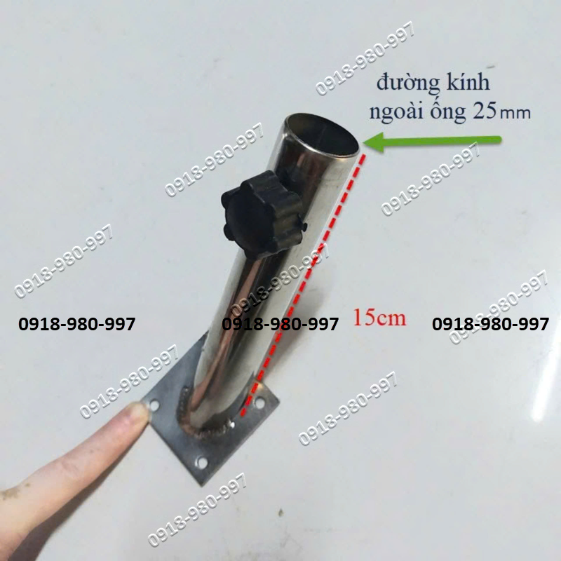 Bass cờ inox, pát cờ, bát trang trí treo cờ tổ quốc TACOV6
