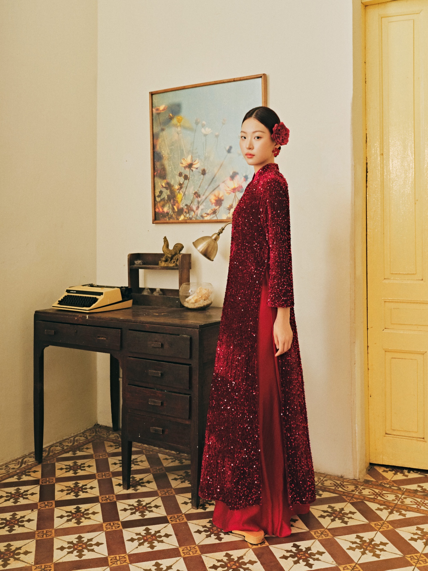 Áo dài Cẩn Du