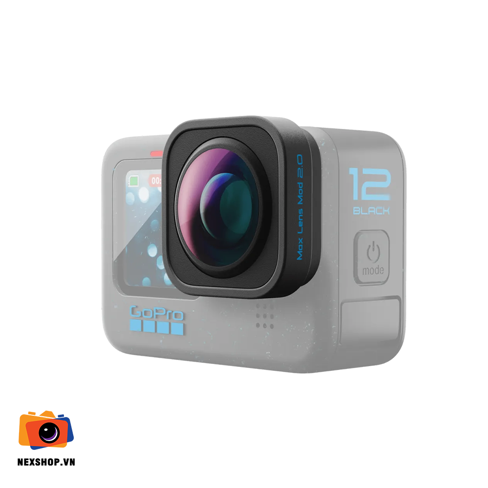 Max Lens Mod 2.0 Cho Gopro 12 Chính hãng