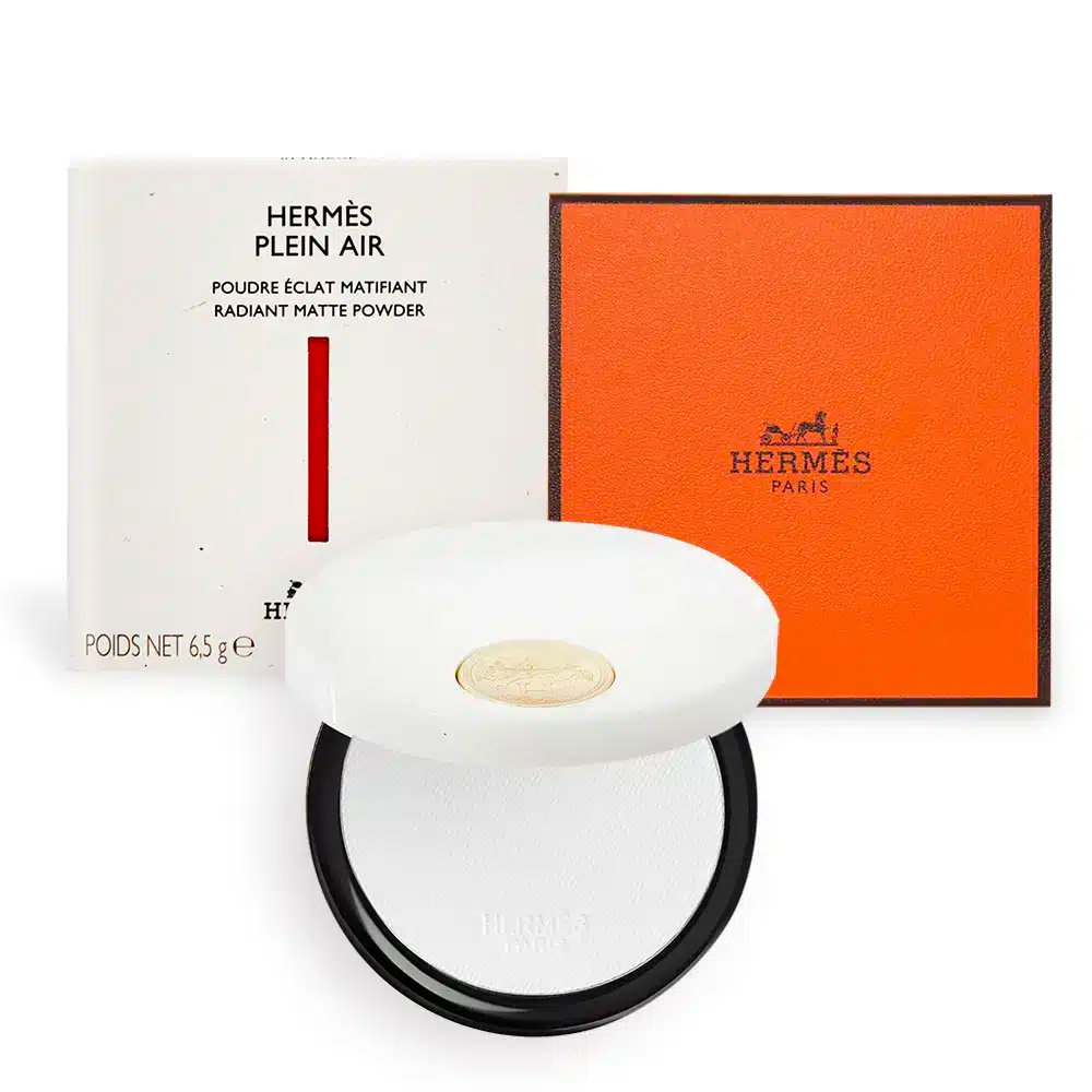 HERMES - Phấn phủ nén Hermes Plein Air Radiant Matte Powder (01 Nuage)