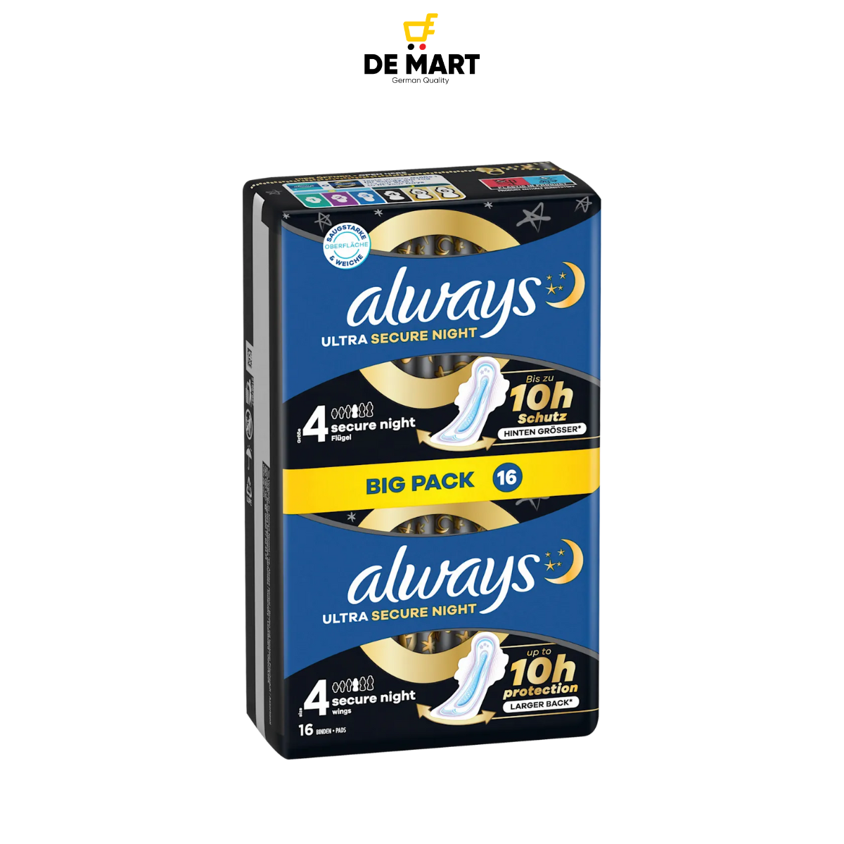 Băng vệ sinh mỏng ALWAYS ULTRA (Big pack)