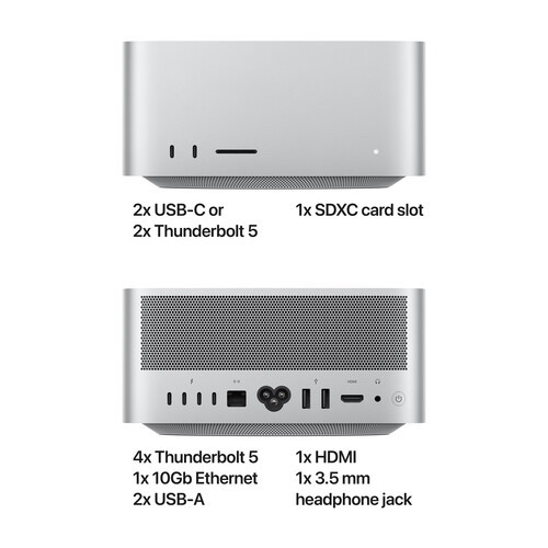 Mac Studio 2025 M4 Max 14CPU 32GPU/ 36GB Ram/ 512 - Fullbox