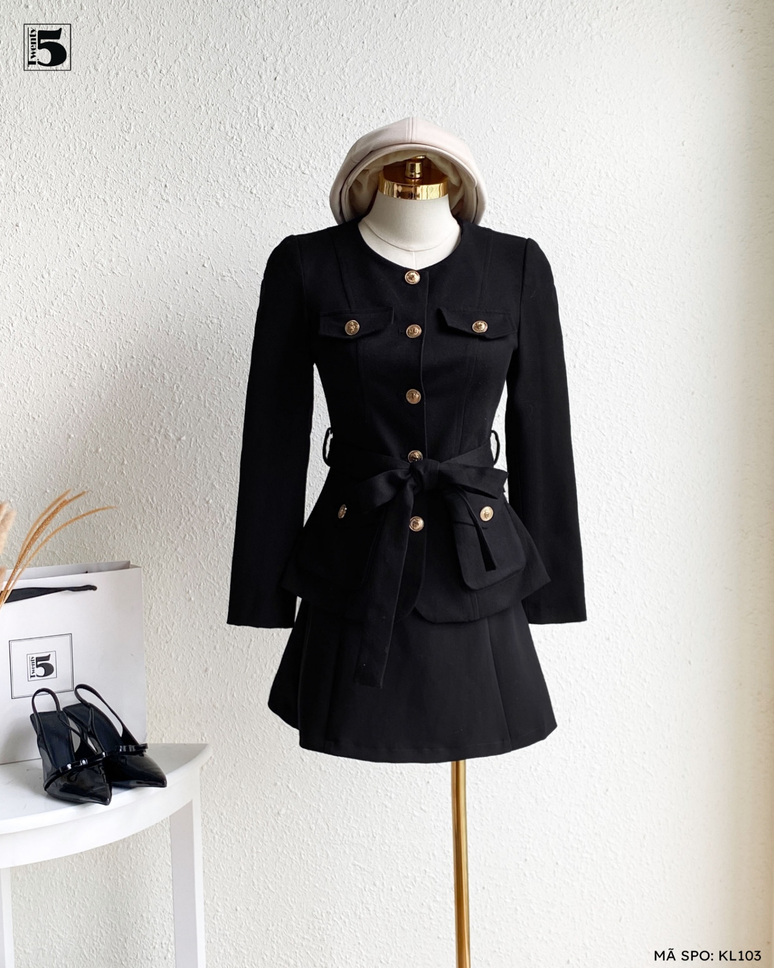 Áo khoác dạ KL103-699