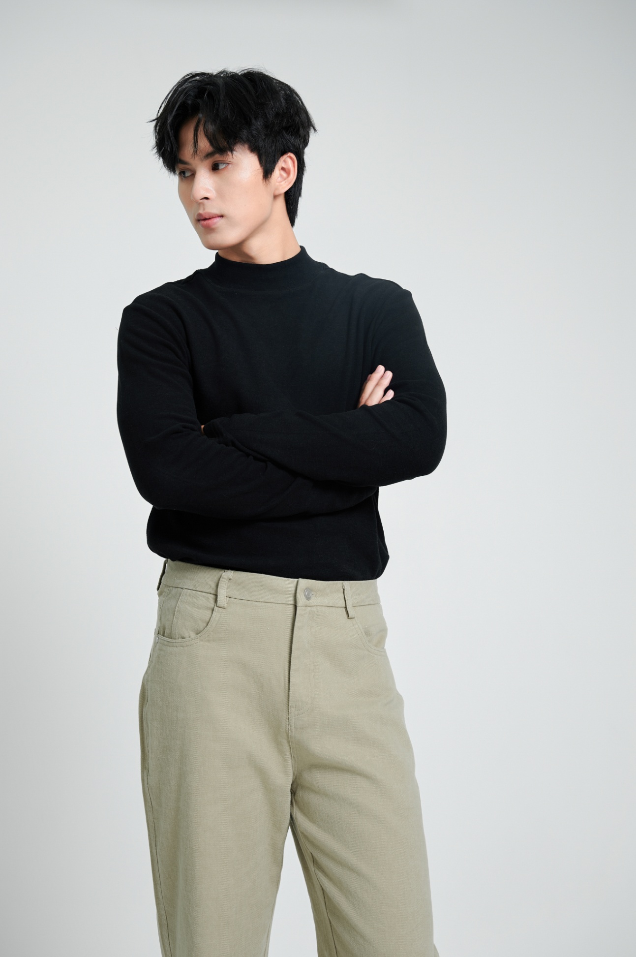 Áo Nỉ Giữ Nhiệt Cổ 5P 4150