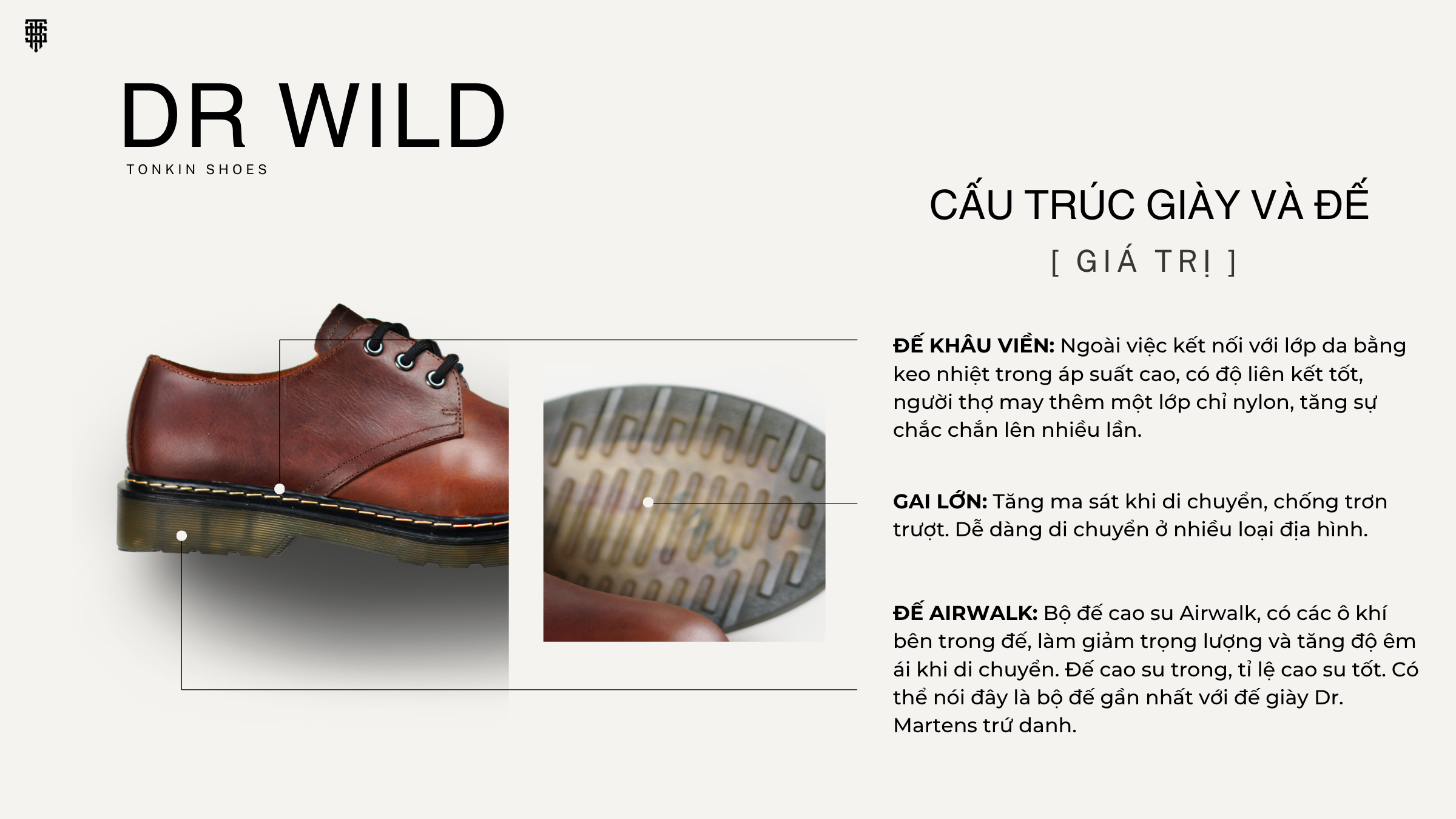 Giày nam Dr Wild