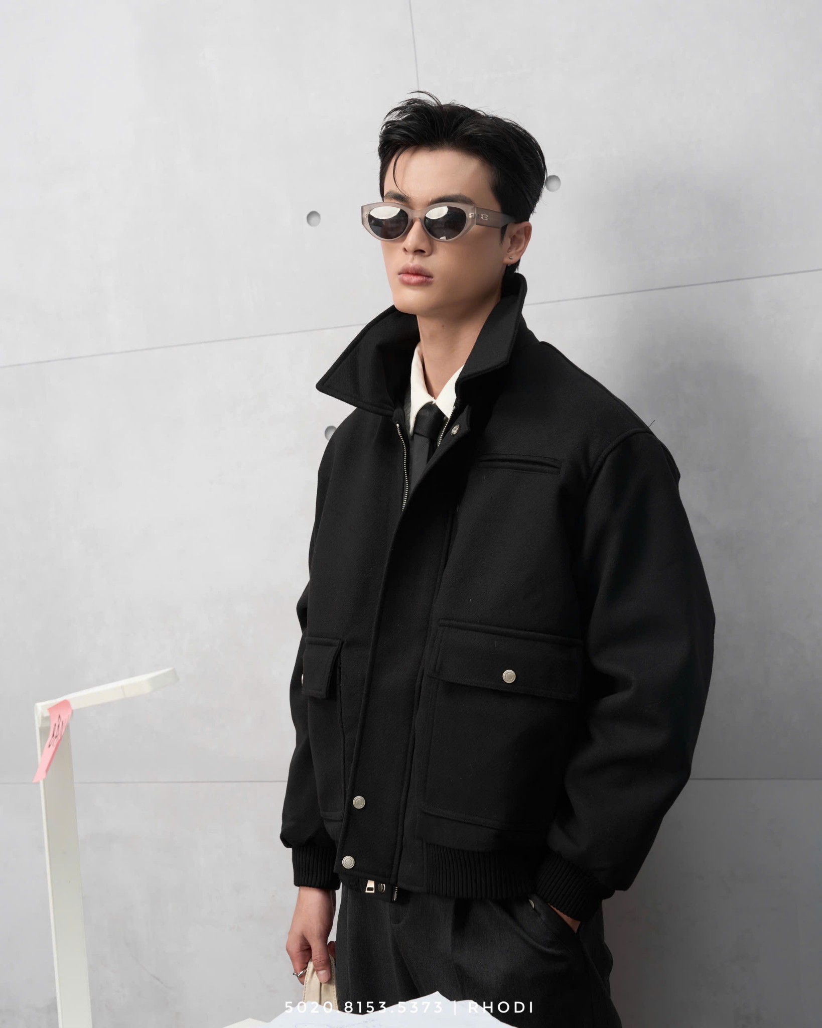 Khoác dạ 2tui 5020 BBu x