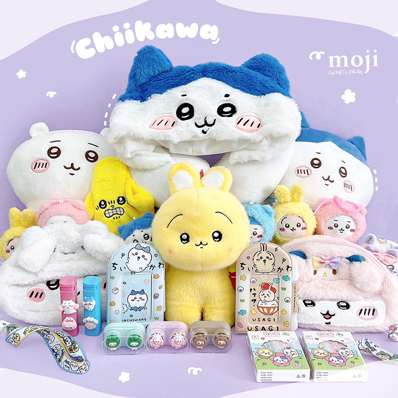 Team Chiikawa xinh xắn đã xếp hàng ngay ngắn