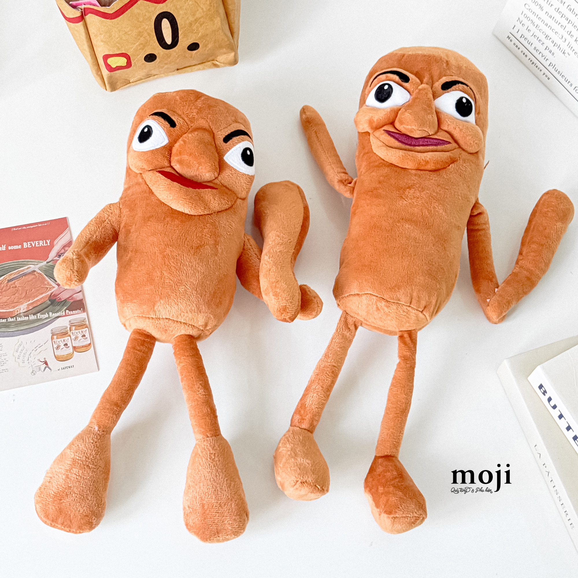 Gấu bông MJ Brainrot Tung tung tung sahur người gỗ 37cm