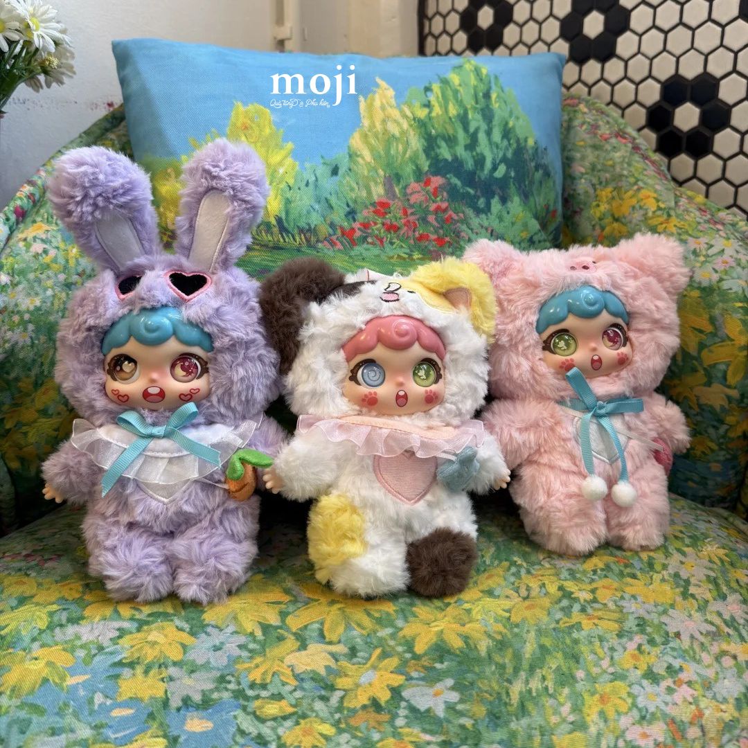 Blindbox official Midoo Cute Baby going out Version 2 Plush Pendant Series