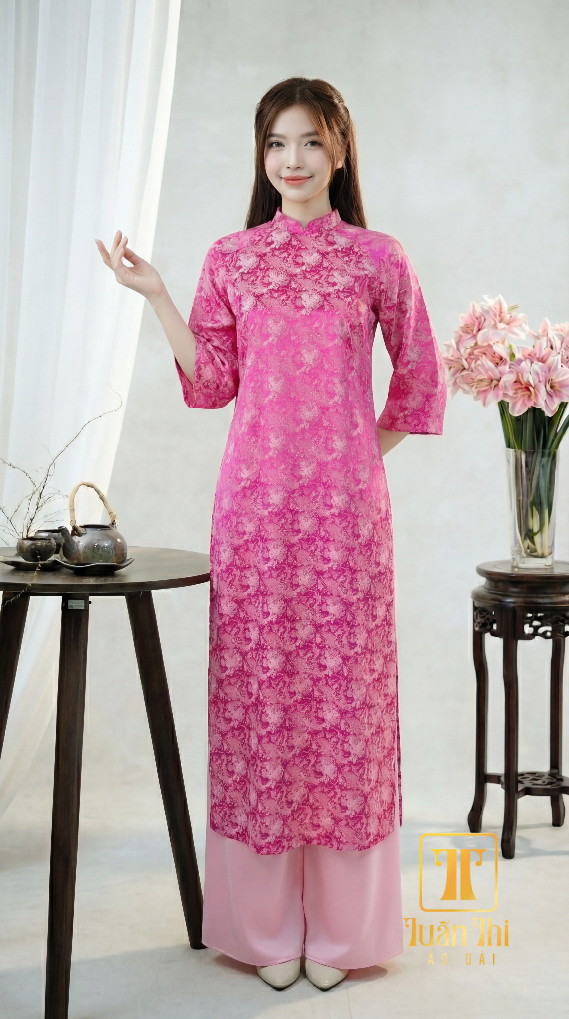 ADCT Hồng sen hoa