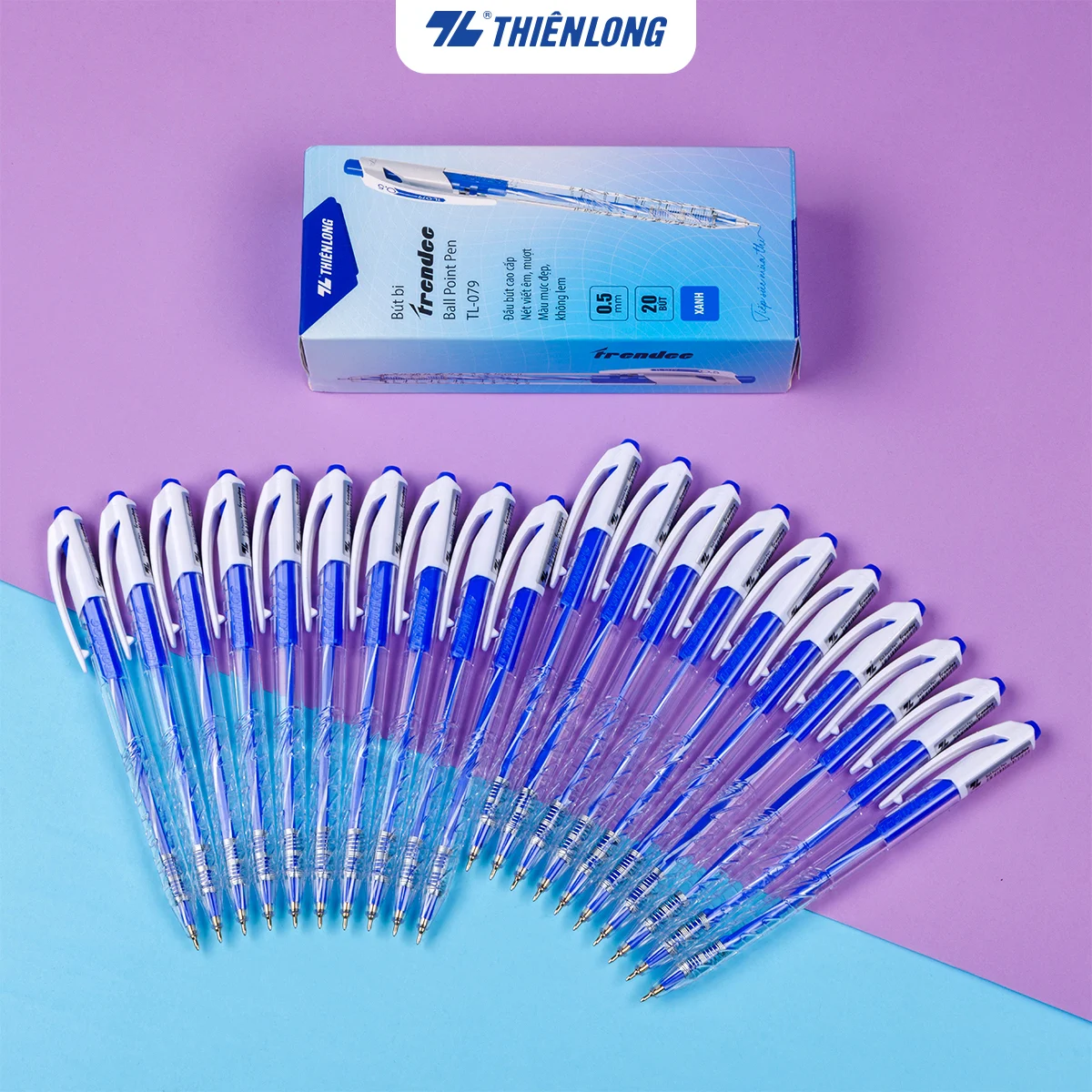 Hộp 20 cây bút bi Thiên Long TL-079