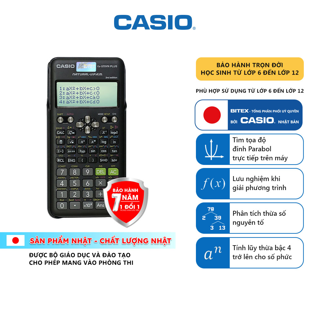 Máy tính Casio FX 570VN Plus
