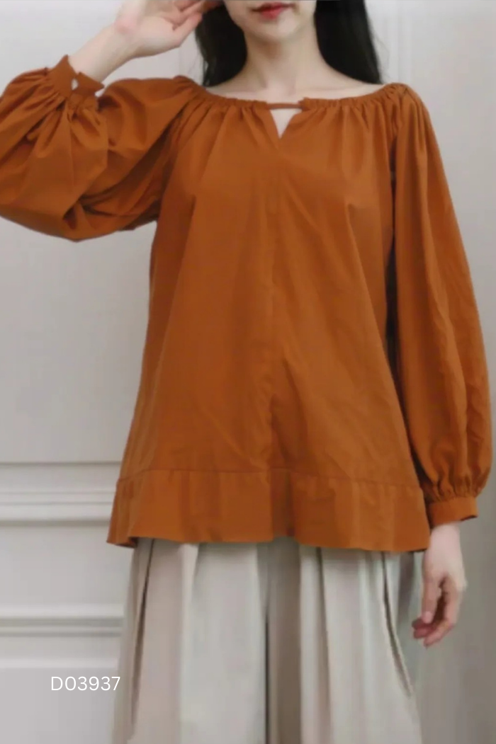 Áo thô nâu
