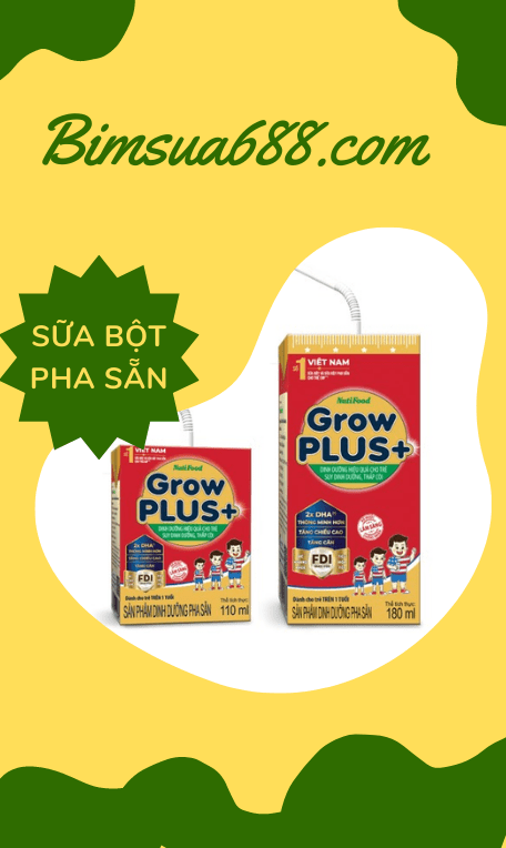 Sữa bột pha sẵn