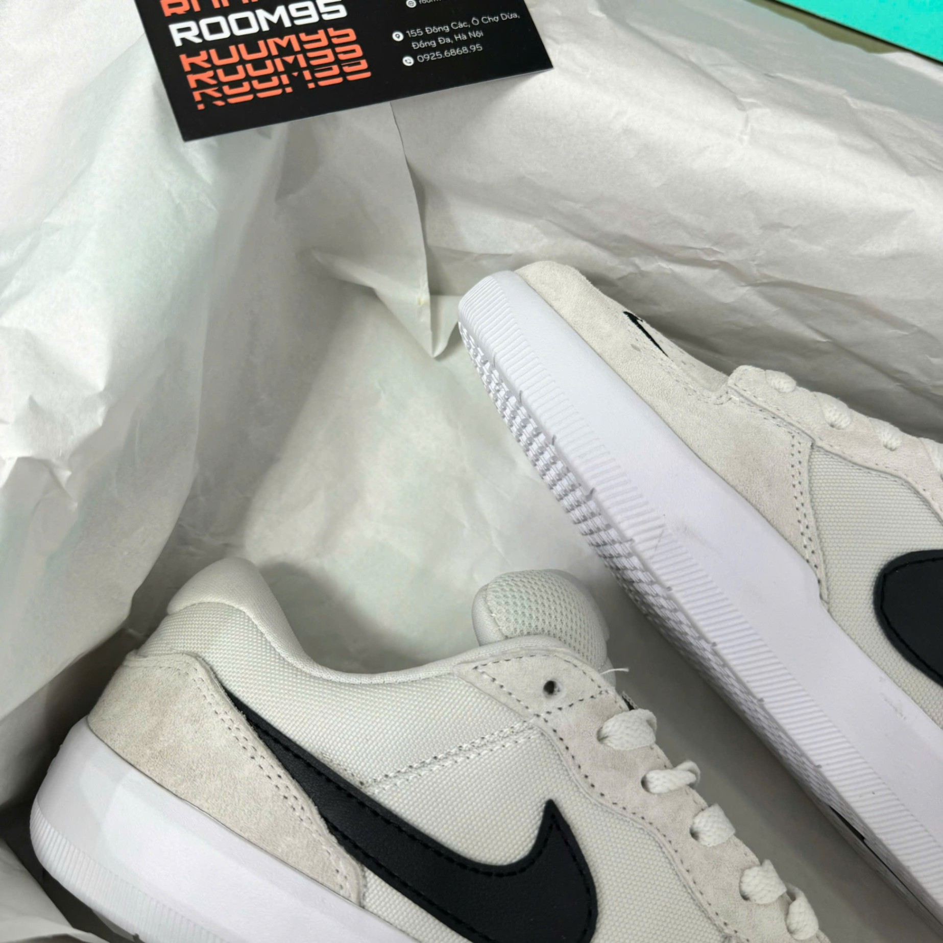 R07 Nike SB Force 58 Black White