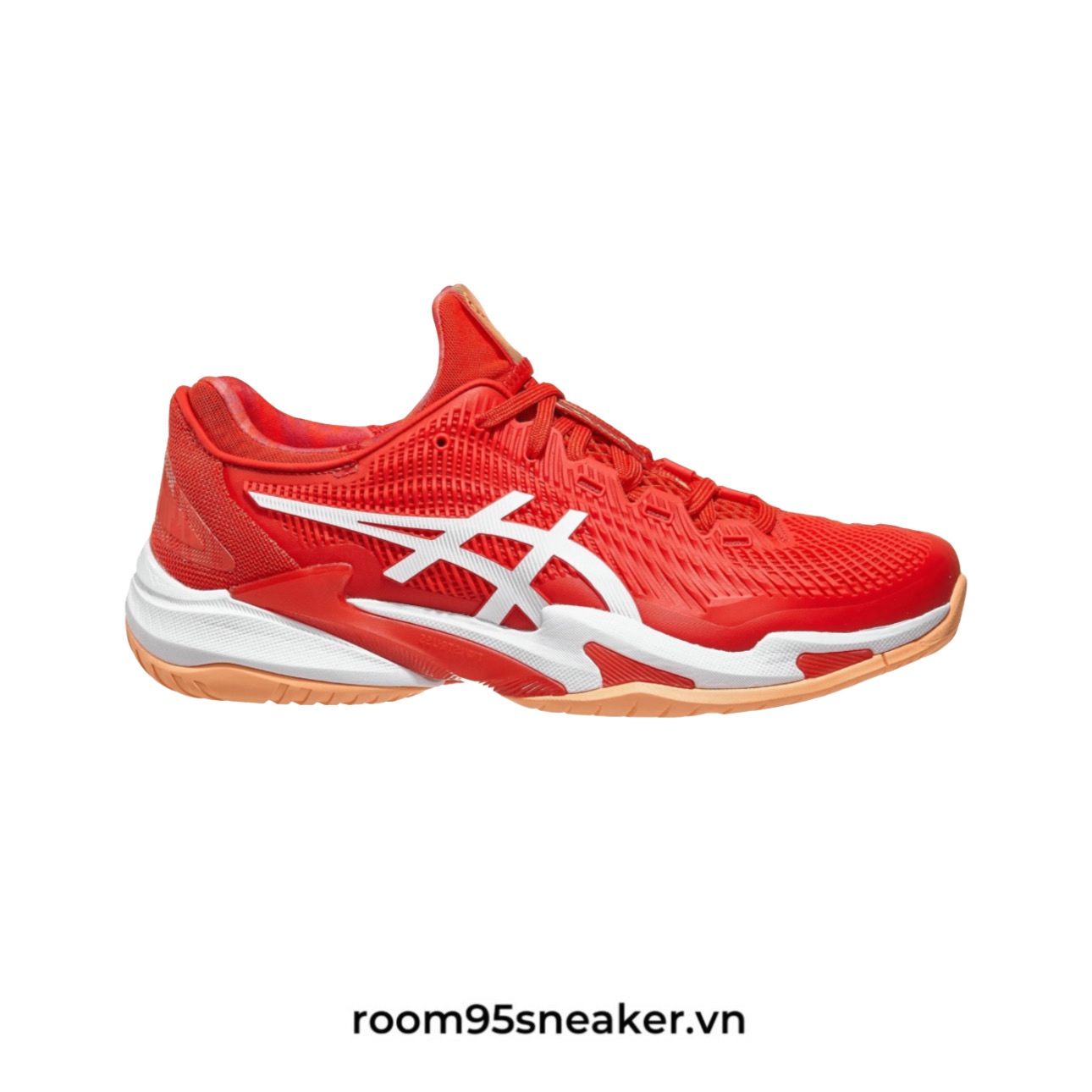 R26 Asics Court Ff 3 Fiery 'Red White'