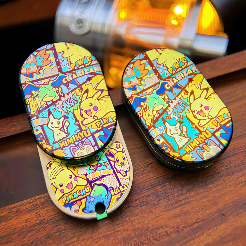 Thẻ Đẩy EDC Đa Chiều - Rhythm Pokemon Titanium