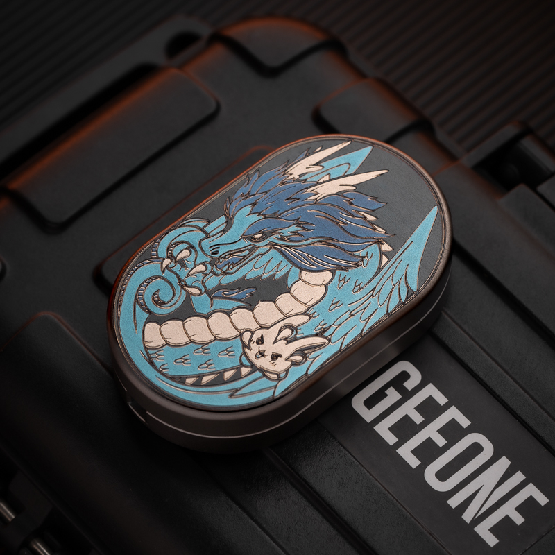 Thẻ Đẩy EDC Rhythm Dragon Titan by MOT [Like New]