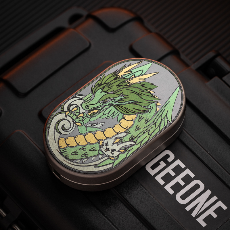 Thẻ Đẩy EDC Rhythm Dragon Titan by MOT [Like New]