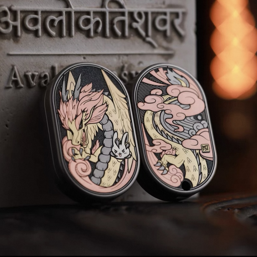Thẻ Đẩy EDC Rhythm Dragon Titan by MOT [Like New]