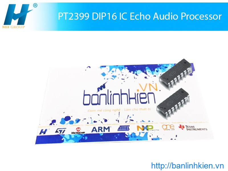 PT2399 DIP16 IC Echo Audio Processor