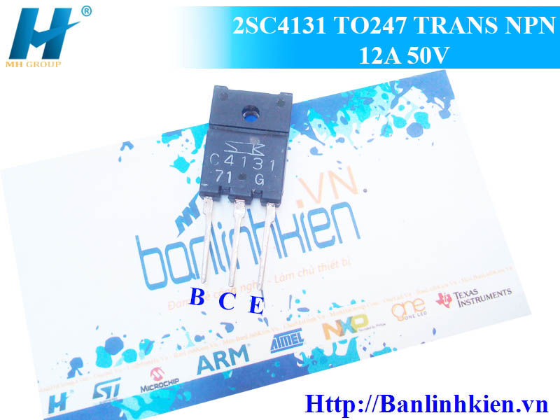 2SC4131 TO247 TRANS NPN 12A 50V
