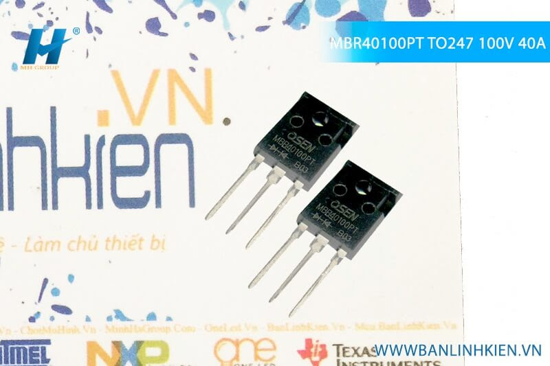 MBR40100PT TO247 Diode Schottky 40A 100V