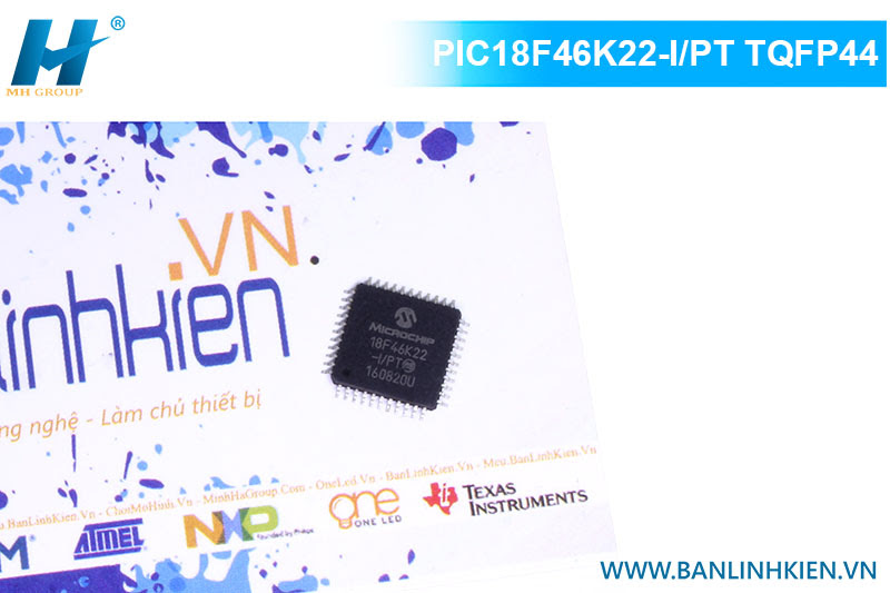 PIC18F46K22-I/PT TQFP44