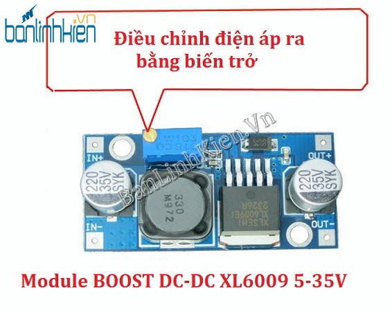Module BOOST DC-DC XL6009 5-35V