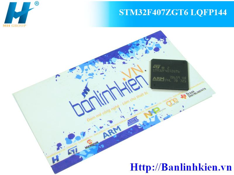 STM32F407ZGT6 LQFP144