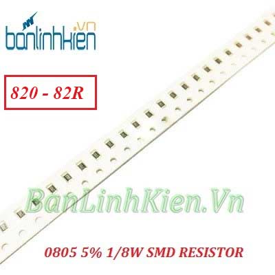Trở 0805 5% 82R (50c)