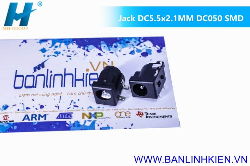 Jack DC5.5x2.1MM DC050 SMD
