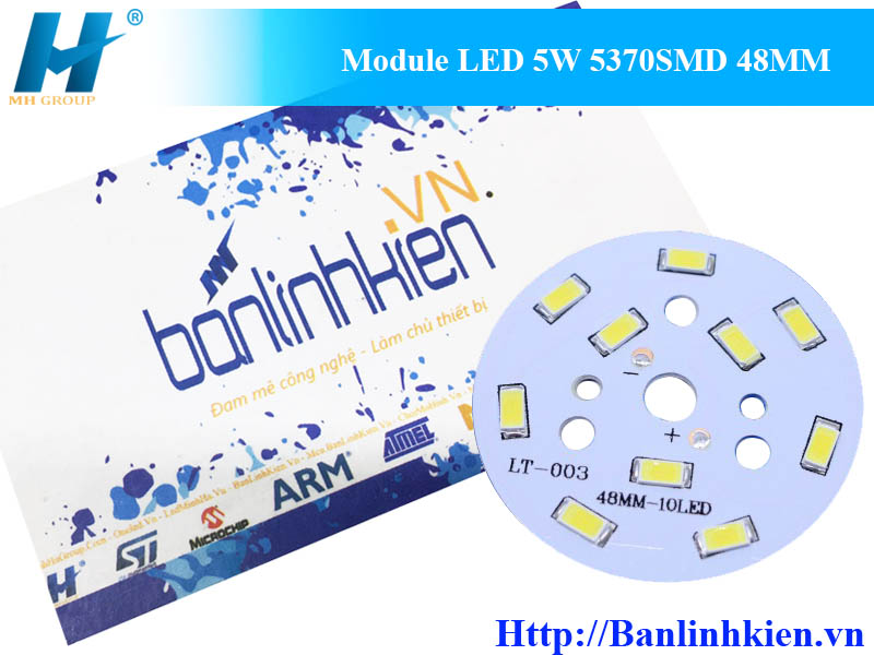 Module LED 5W 5370SMD 48MM
