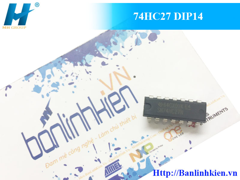 74HC27 DIP14