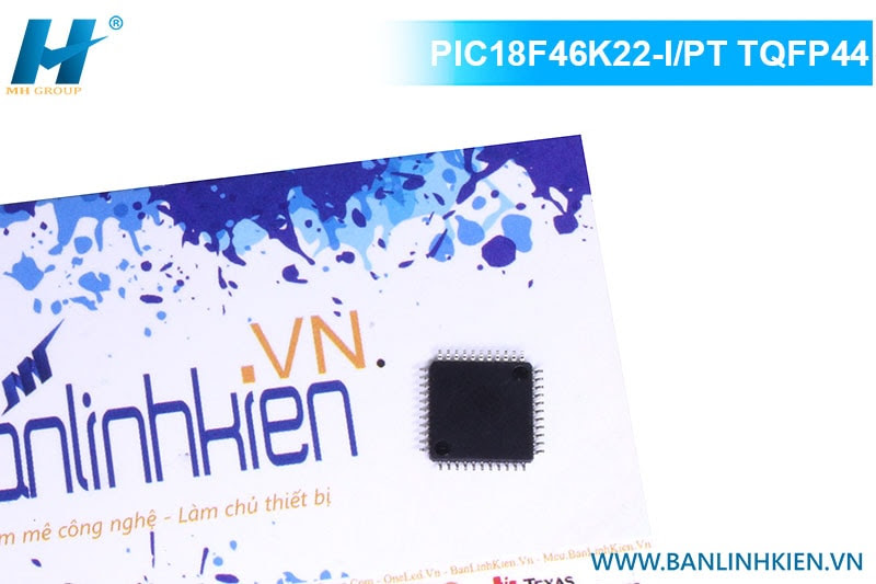 PIC18F46K22-I/PT TQFP44