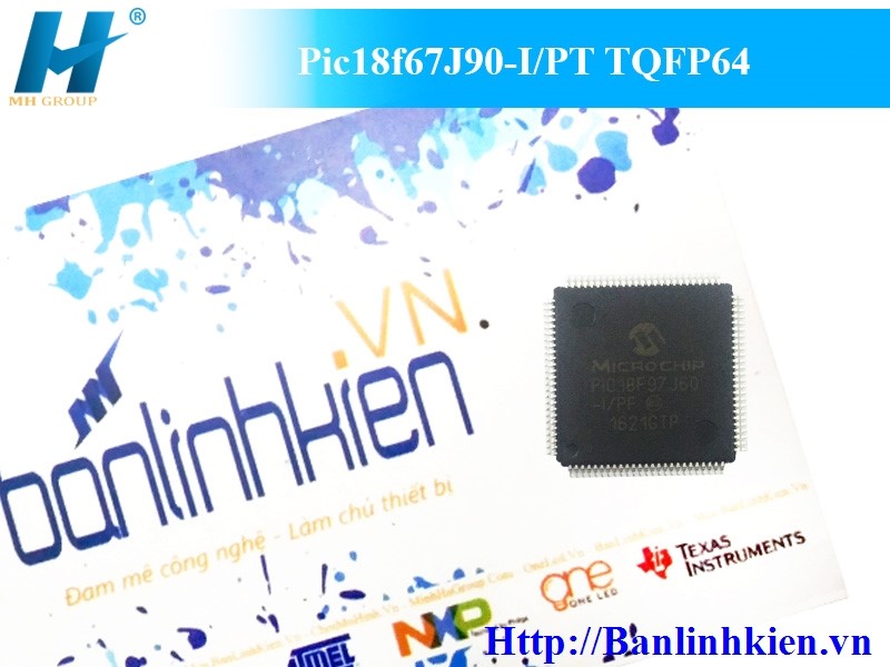 PIC18F67J90-I/PT TQFP64