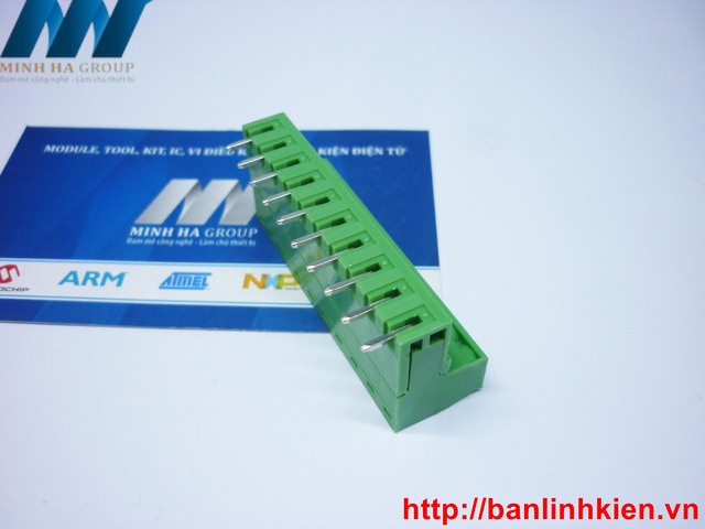 CON 10 2EDG5.08-10P 5.08MM (Xanh Cong)
