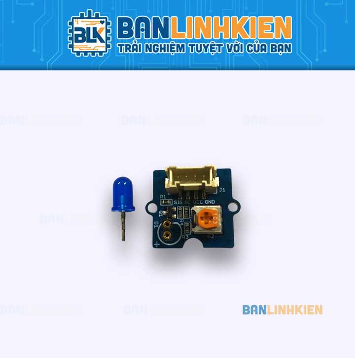 [Grove] Led Đơn Xanh Dương Blue LED GR-LED-BL