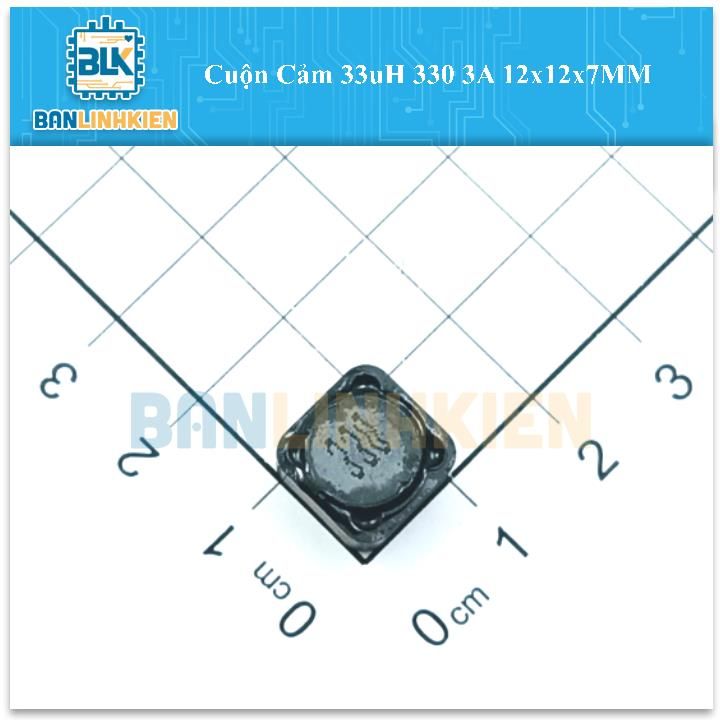 Cuộn Cảm 33uH 330 3A 12x12x7MM