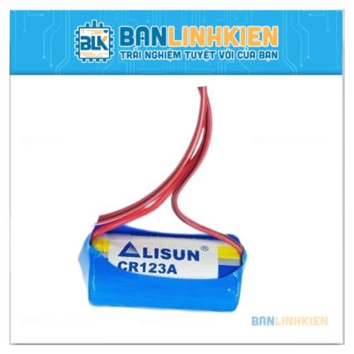 Pin 3V 1500mAH Pin Cho Sản Phẩm IOT , Pin Nuôi Nguồn PLC Jack 2.54MM