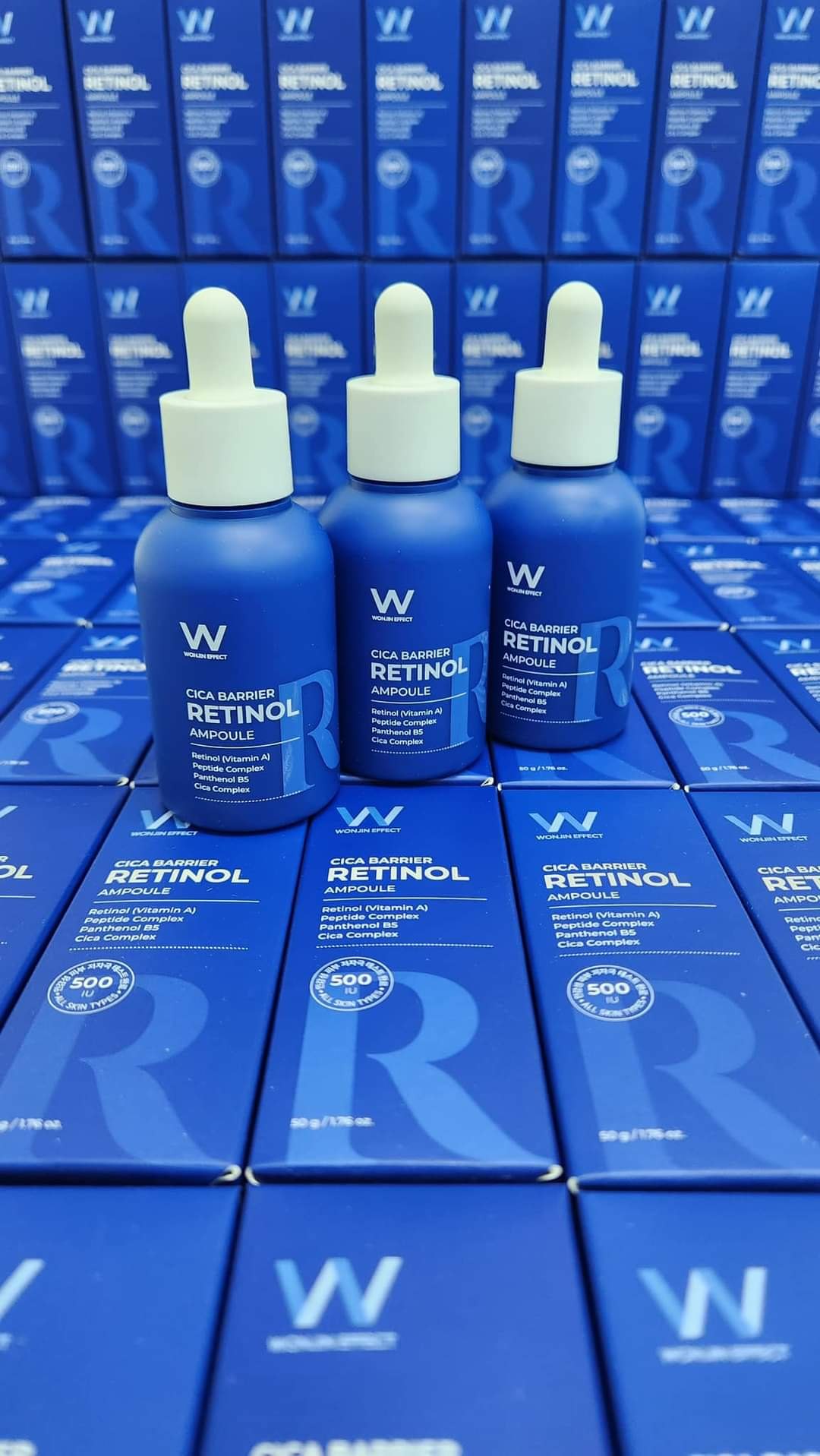 Serum Wonjin Effect Cica Barrier Retinol Ampoule 50g