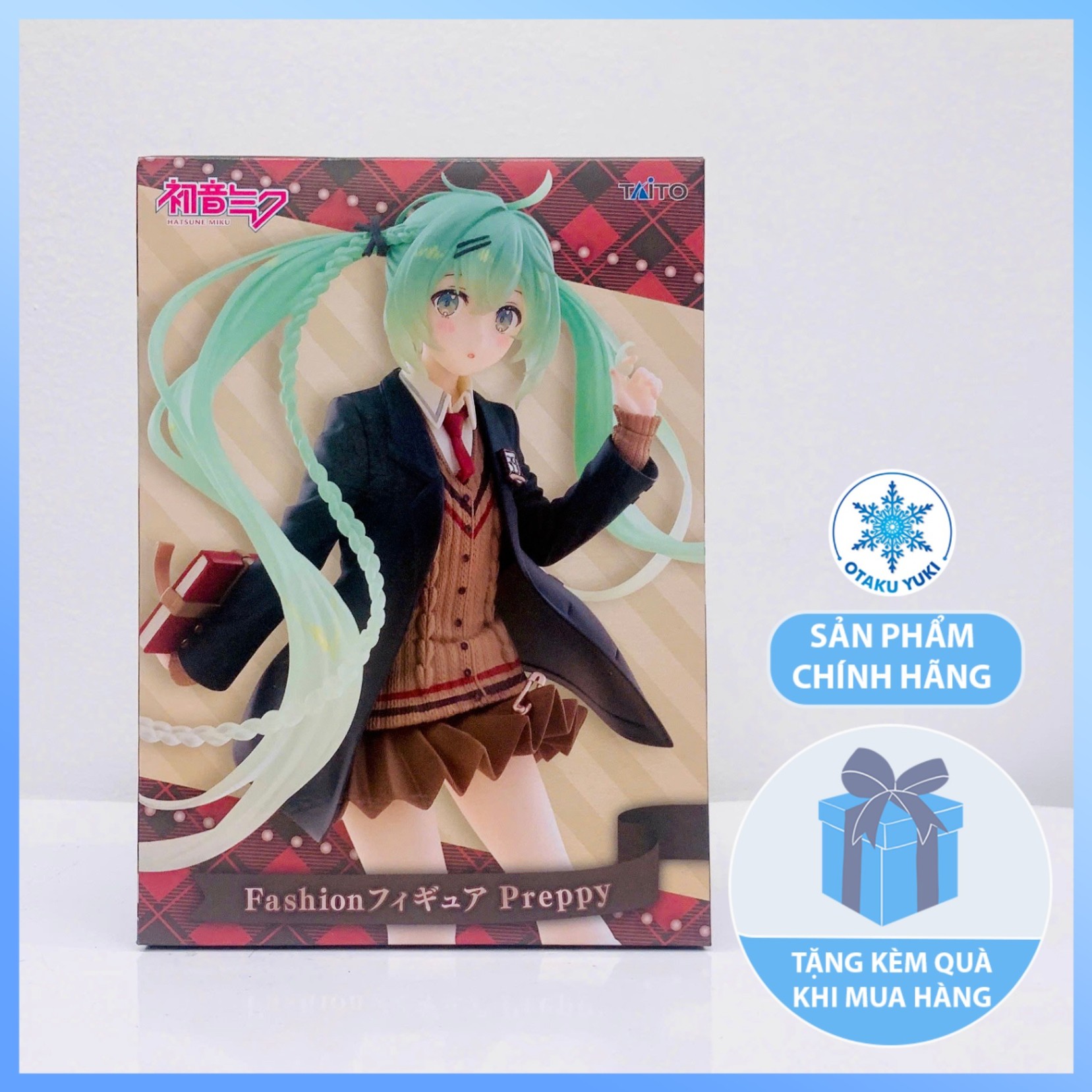 Mô Hình Hatsune Miku - Fashion Preppy - Vocaloid - Figure Chính Hãng ...