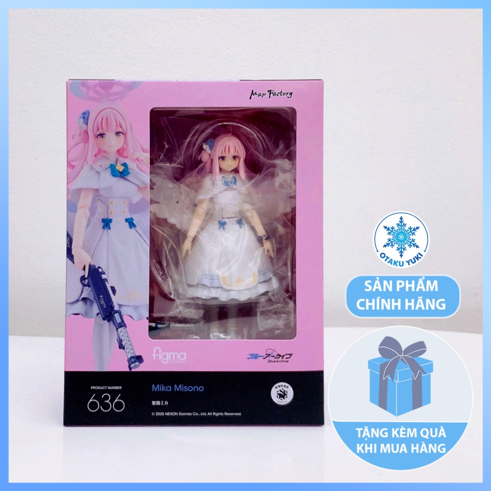 Mô Hình Figma Misono Mika - Blue Archive Figure Chính Hãng (Max Factory)