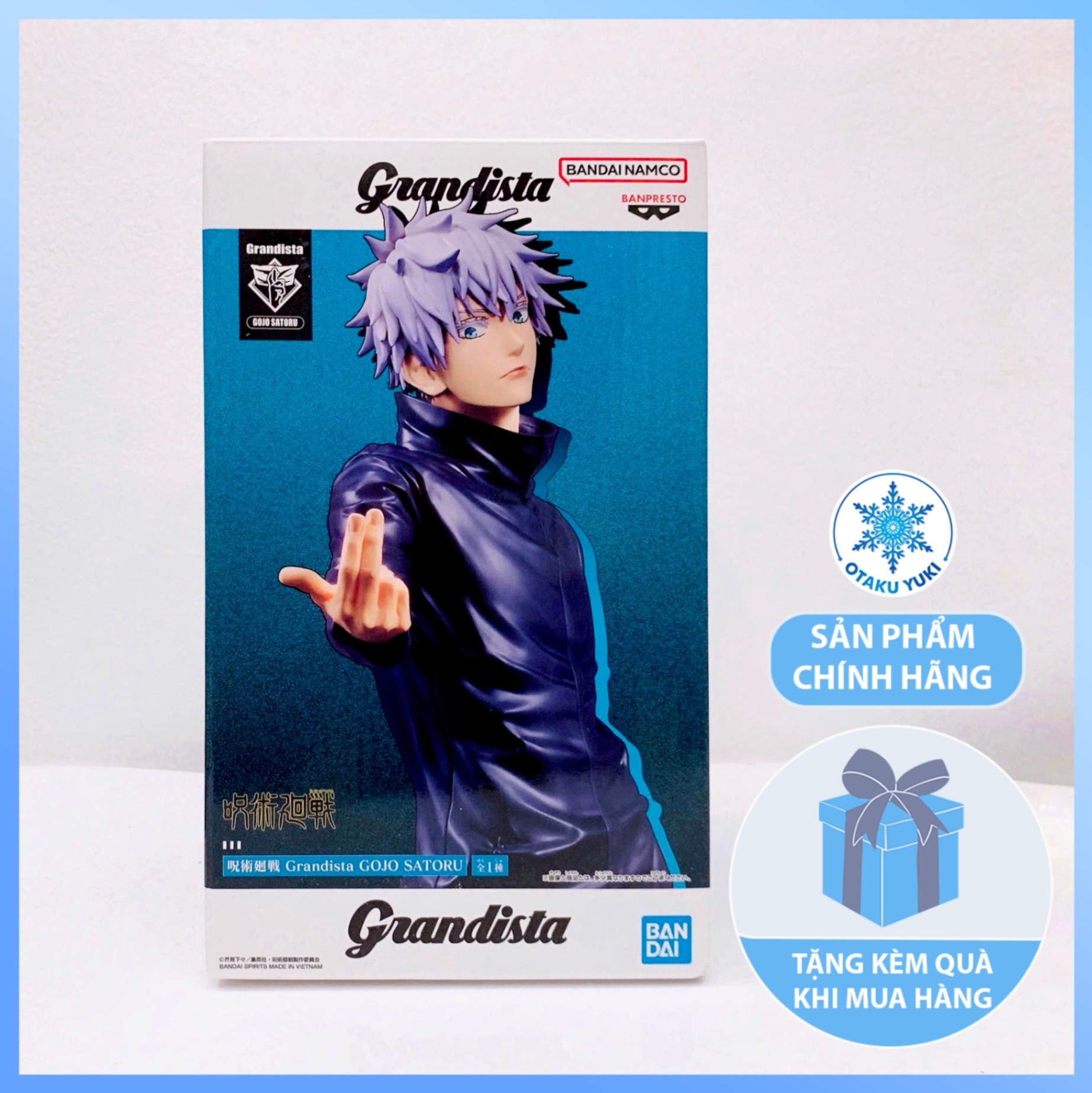 Mô Hình Satoru Gojo - Jujutsu Kaisen - Grandista Figure Chính Hãng ...