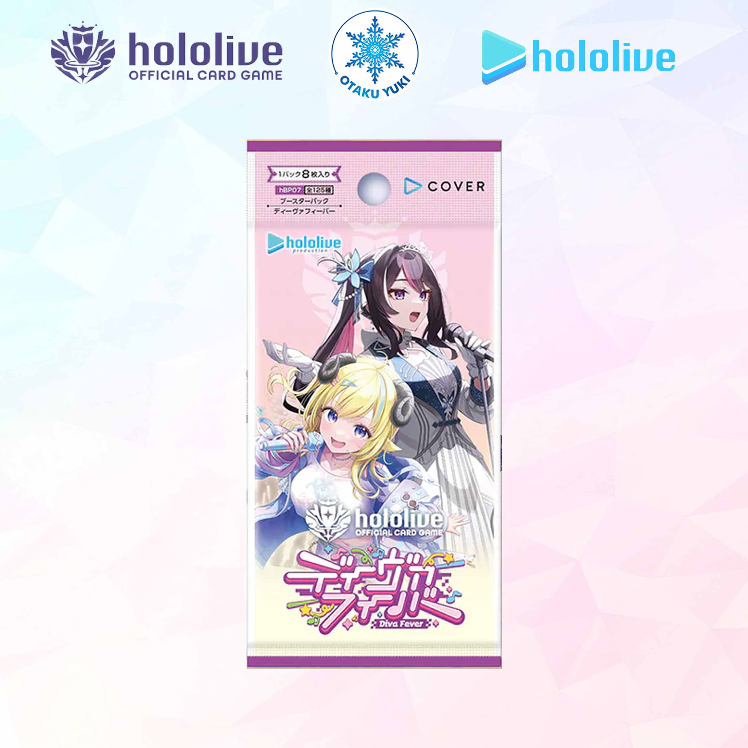 Gói Thẻ Pack Card Hololive Official Card Game Vol.7 Diva Fever Booster Pack